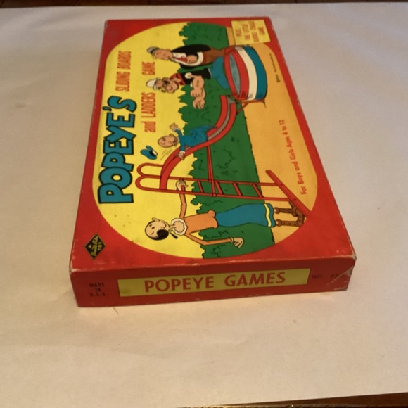 Built Rite Toy | Games | Board Gamepopeyes Sliding Board And Ladders ...